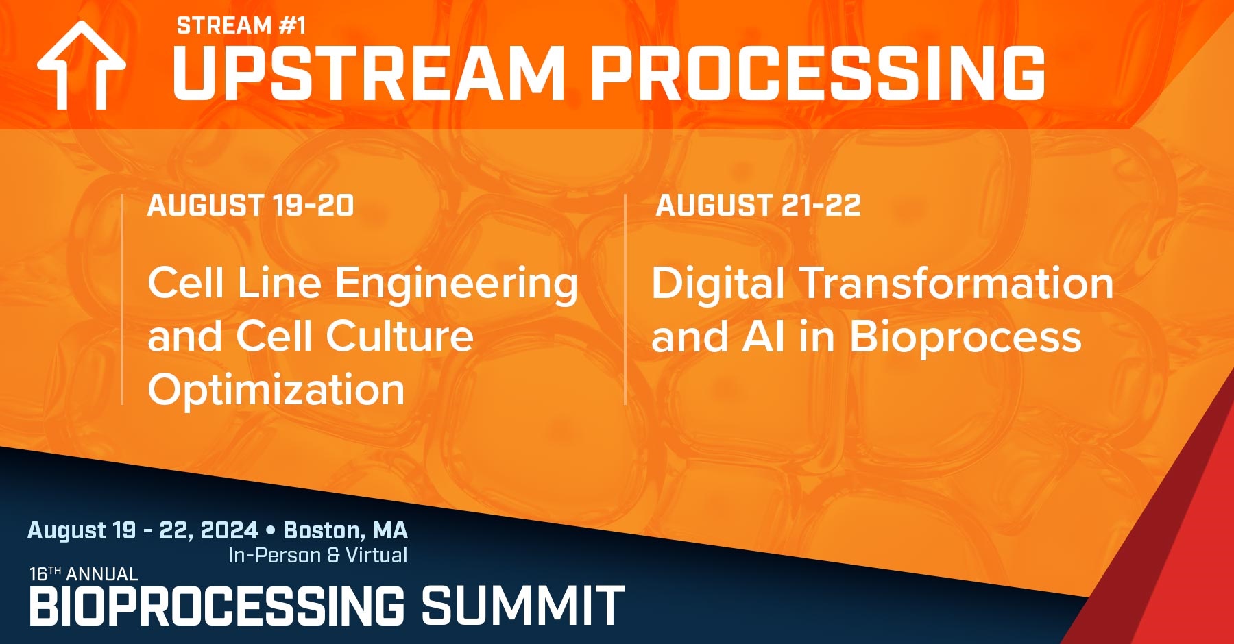 Upstream Processing Stream | CHI's Bioprocessing Summit August 19-22