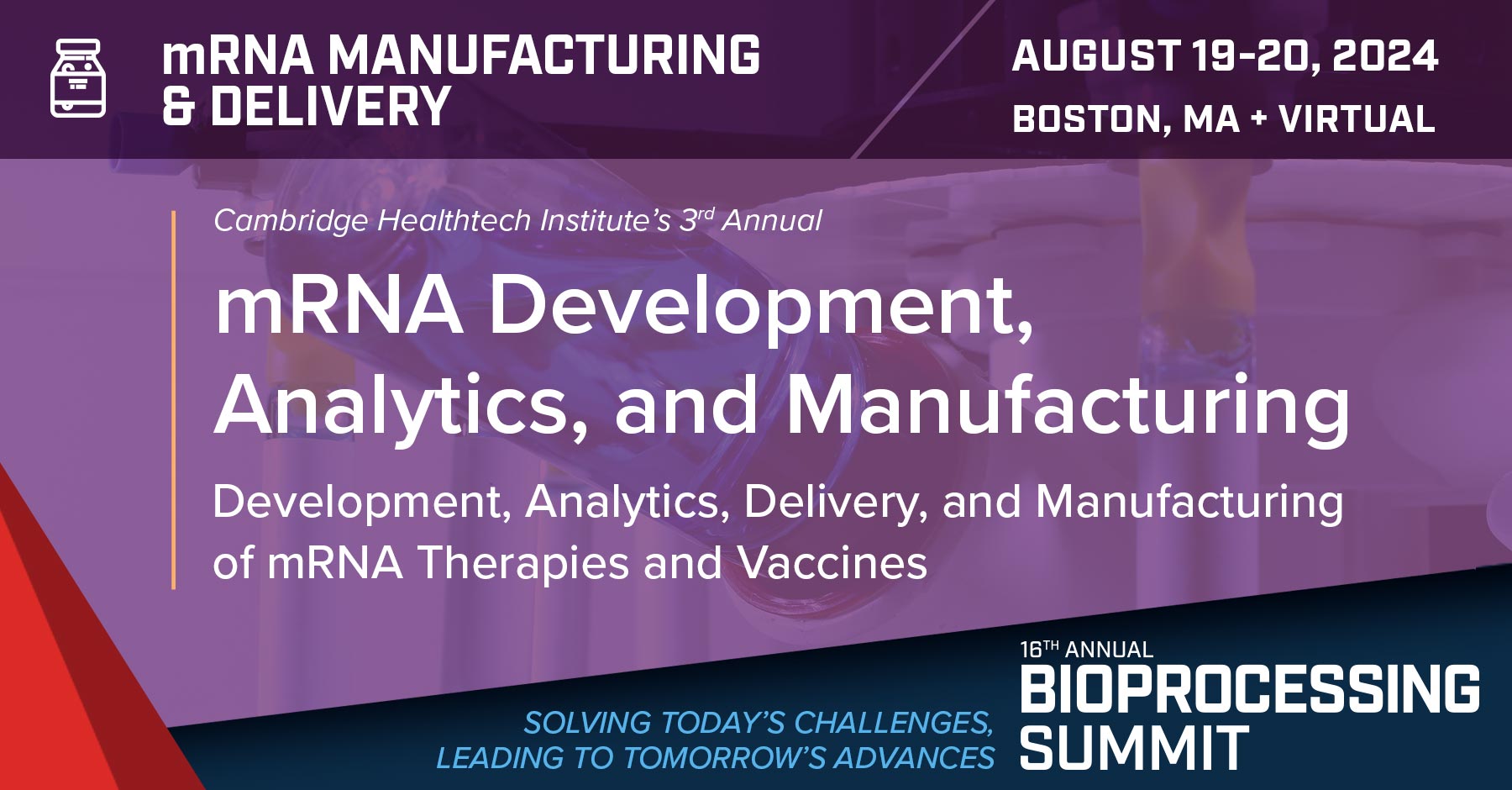 mRNA Development, Analytics and Manufacturing - 2024 Archive