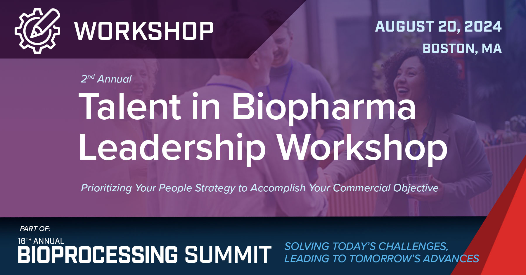 Talent in Biopharma Leadership Workshop | The Bioprocessing Summit ...